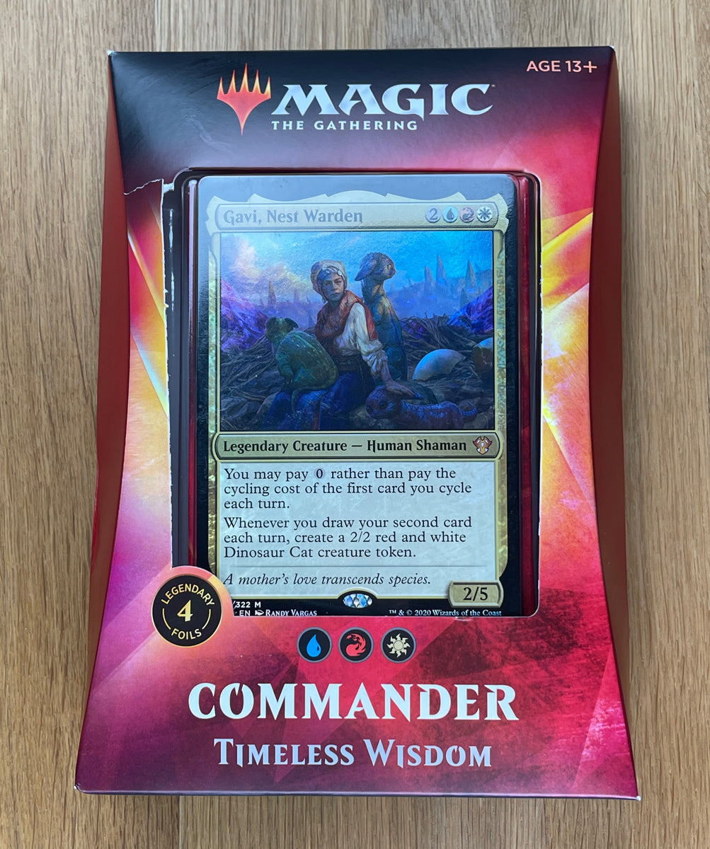 Commander 2020 Deck - Timeless Wisdom – MTGMoxBox